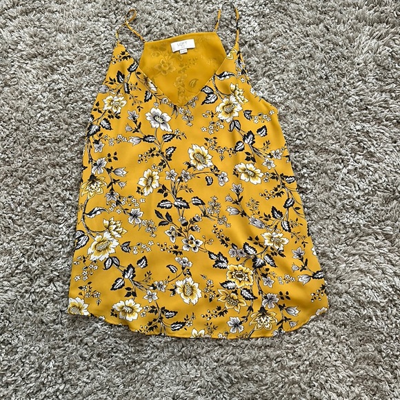 LOFT | Tops | Floral Loft Tank | Poshmark
